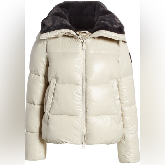 SAVE THE DUCK | Jackets & Coats | Nwt Save The Duck Moma Puffer Jacket With Faux Fur Collar In ...
